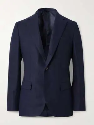 Loro Piana Loro Piana - Linen Suit Jacket - Men - Blue  Navy