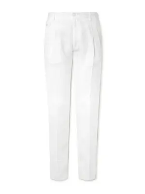 Men's Dolce & Gabbana White Pants