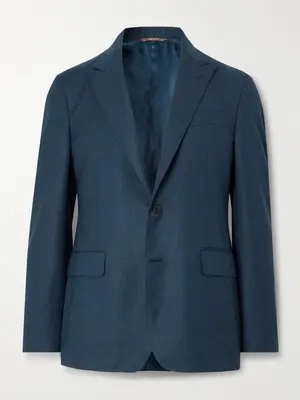 Canali Wool-twill Suit Jacket