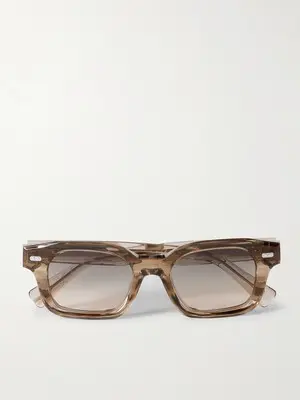 Brunello Cucinelli D-frame Acetate Sunglasses - Brown