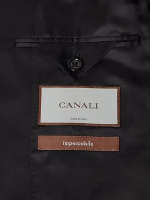 Canali Super 130s Wool Suit Jacket