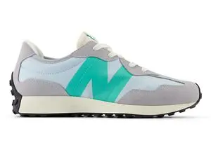 NEW BALANCE 327 Sneakers - Aluminum Grey/cyber Jade