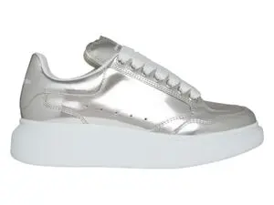 Women's Alexander Mcqueen Metallic Sneakers