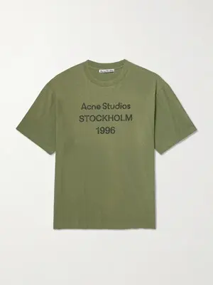 Acne Studios Logo T-shirts For Men