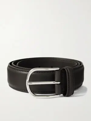 Anderson's 3.5cm Leather Belt - Brown