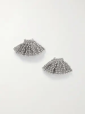 Brunello Cucinelli Beaded Drop Earrings - Silver