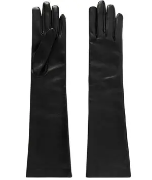 Brunello Cucinelli Leather Gloves - Black