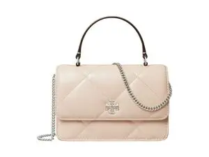 Tory Burch Kira Diamond Quilt Mini Chain Wallet