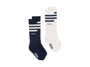 Adidas X Wales Bonner 3-stripe Socks - Washed Jet Black