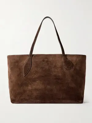 LIFFNER Mega Sprout Suede Tote - Brown