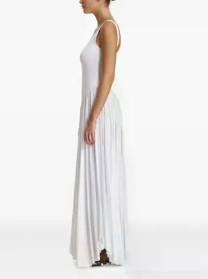 PNK Open-back Maxi Dress - White