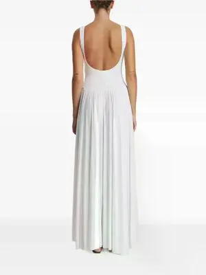 PNK Open-back Maxi Dress - White