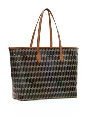 AU DEPART Geometric-pattern Tote Bag