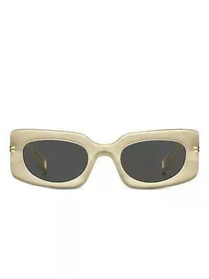 Marc Jacobs Rectangle-frame Sunglasses - Neutrals