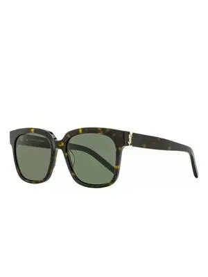 Saint Laurent Square-frame Sunglasses - Brown