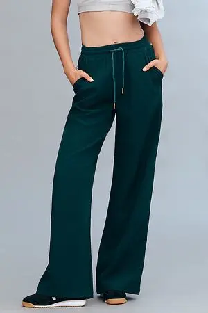 BISHOP + YOUNG Tie-front Track Pants - Dark Green