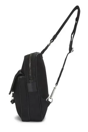 Prada Logo Buckle Sling Bag