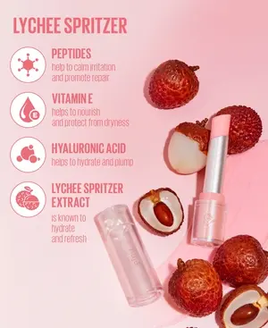 KAJA Juicy Glass Lip Balm - Lychee Spritzer