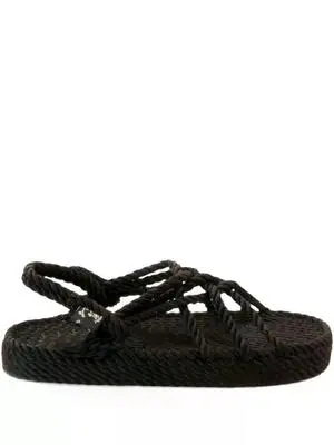 NOMADIC STATE OF MIND Rope-woven Flat Sandals