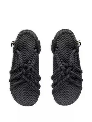 NOMADIC STATE OF MIND Rope-woven Flat Sandals