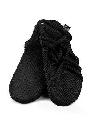 NOMADIC STATE OF MIND Rope-woven Flat Sandals