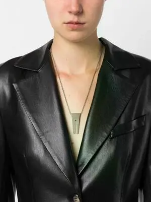 Rick Owens Open-trunk Pendant Necklace