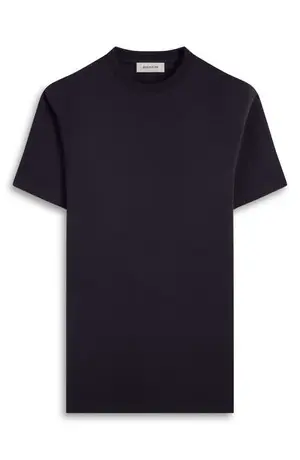 Bugatchi Hank Solid Pima Cotton T-shirt - Black