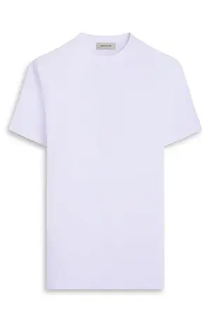 Bugatchi Hank Solid Pima Cotton T-shirt - White