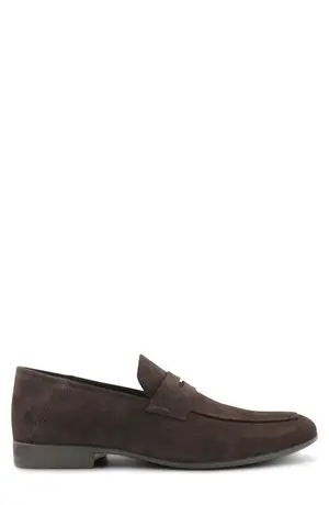 BLAKE MCKAY Sawyer Penny Loafer - Brown Suede
