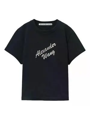 Alexander Wang Logo-print T-shirt - Black