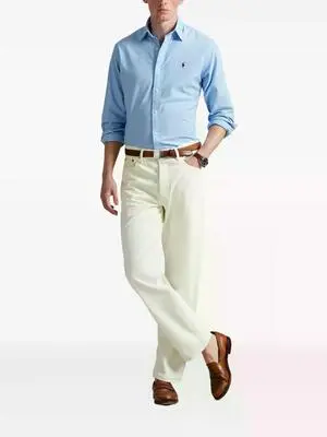 Polo Ralph Lauren Garment-dyed Oxford Shirt - Blue