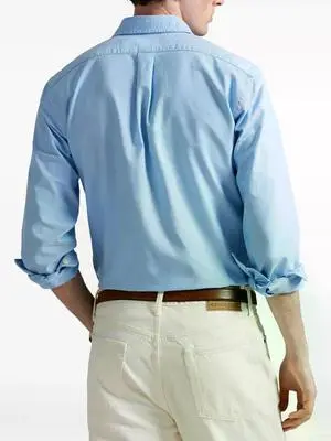 Polo Ralph Lauren Garment-dyed Oxford Shirt - Blue
