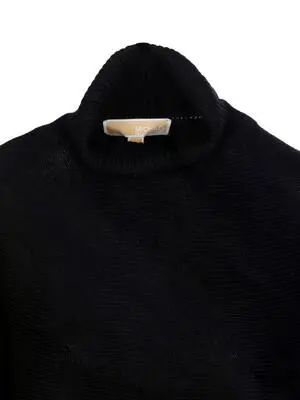 Michael Kors Roll-neck Wool Sweater - Black