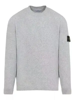 Stone Island Ribbed Crew-neck Sweater