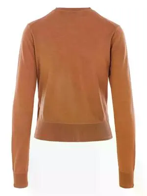 Chloé Logo-embroidered Crew-neck Top