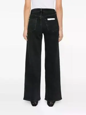 FRAME Five-pocket Wide-leg Jeans