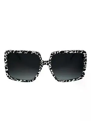 Karl Lagerfeld Rectangle Sunglasses - Black