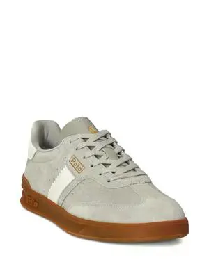 Polo Ralph Lauren Suede Panelled Lace-up Sneakers