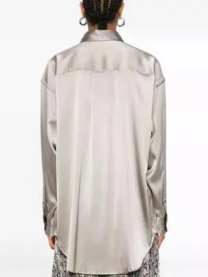 TOM FORD Satin Button-up Shirt