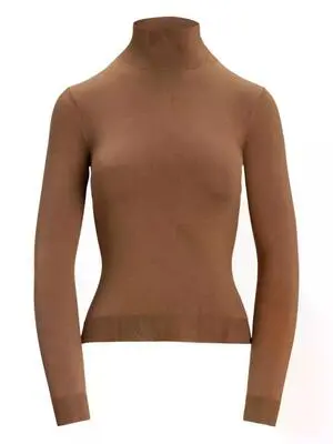 Ralph Lauren High-neck Top - Brown