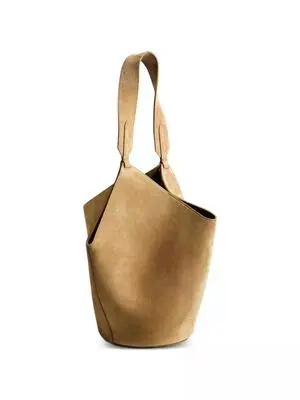 Khaite Small Lotus Tote Bag - Brown
