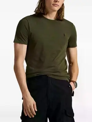Polo Ralph Lauren Lauren Logo-embroidered T-shirt - Green