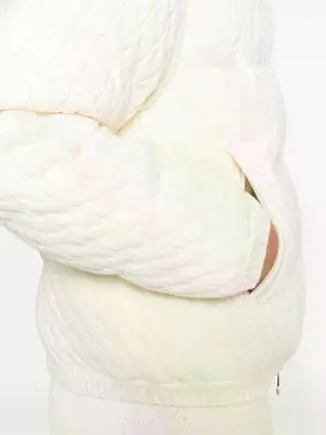 Moncler Cable-knit Padded Cardigan