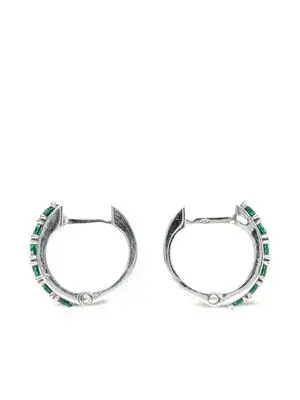 Emanuele Bicocchi Round-cut Hoop Earrings - Silver