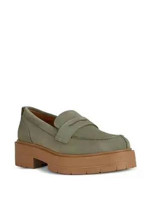Geox Platform Penny Loafers