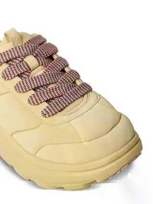 HOKA® Bondi Quilted Lace-up Sneakers - Yellow