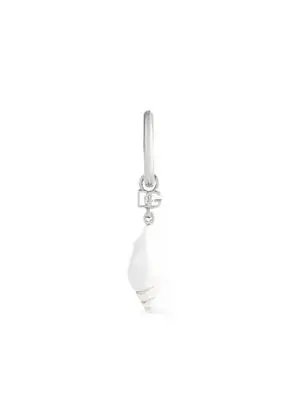 Dolce & Gabbana Seashell Single Earring - Silver