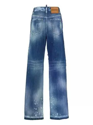 Dsquared2 Patchwork-embellished Jeans