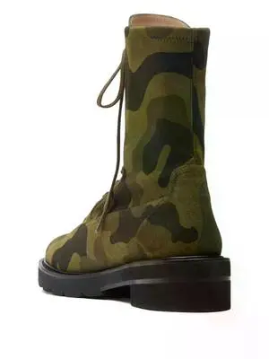 STUART WEITZMAN Ande Liftie Lace-up Combat Boots