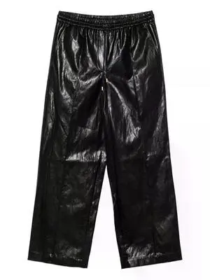 Michael Kors Black Wash Pants For Women